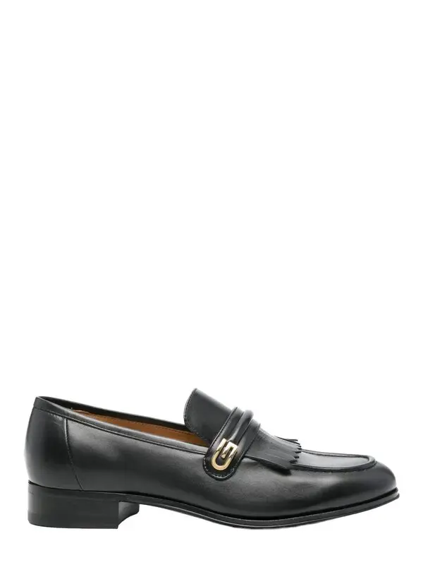 Gucci Fringe-detail Loafers - Black