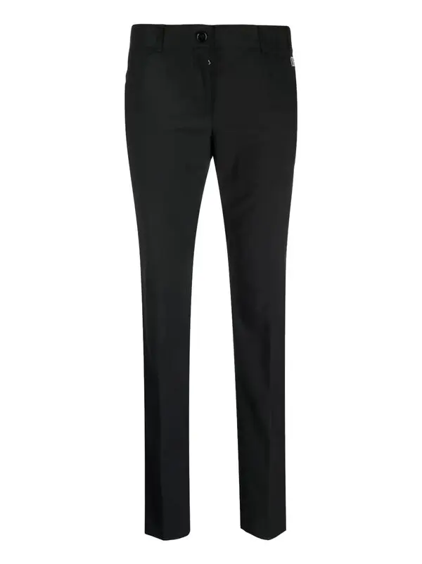 Dolce & Gabbana 2000s High-waisted Tailored Trousers - Black