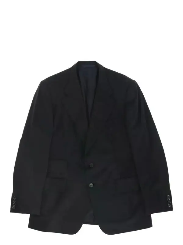 Gucci 2000s Wool Blazer - Blue