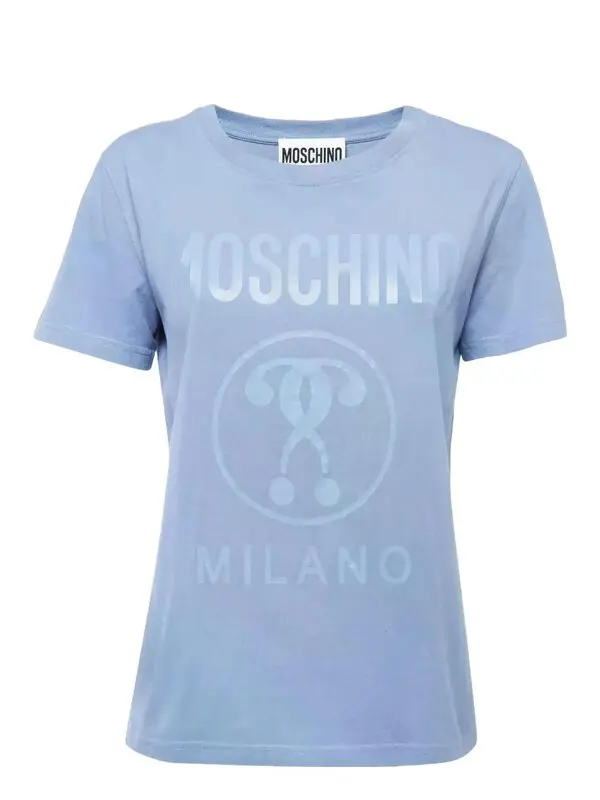 Moschino Logo-print T-shirt - Blue