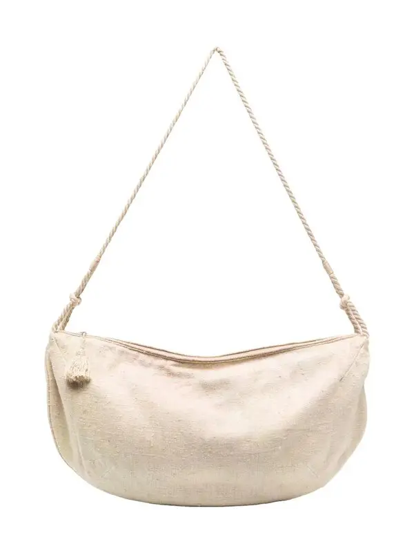 Giorgio Armani 2000s Rope-strap Shoulder Bag - Neutrals
