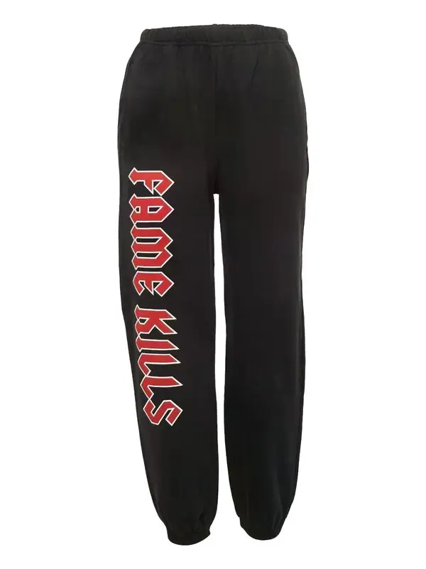 Adaptation Graphic-print Joggers - Black