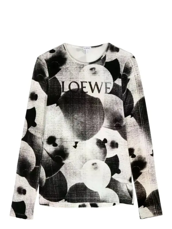 Loewe Balloon-print T-shirt - Black