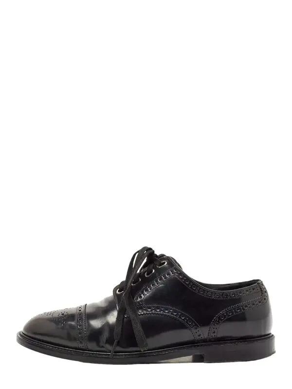 Dolce & Gabbana Leather Brogues - Black