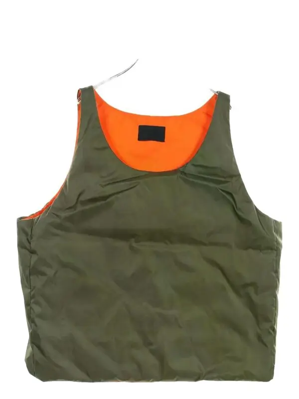 Prada 2010s Padded Vest - Green