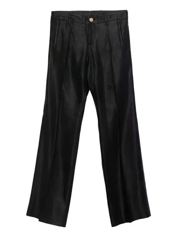 Gucci 2000s Flared Trousers - Black