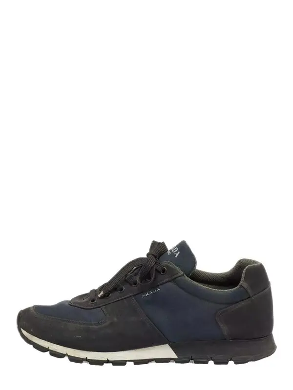 Prada Canvas Low-top Sneakers - Black