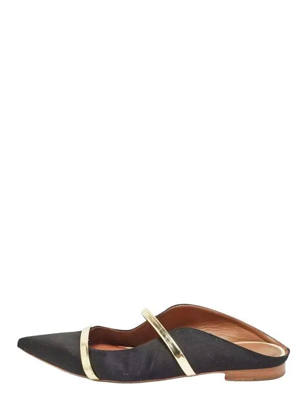 MALONE SOULIERS Pointed-toe Mules - Black