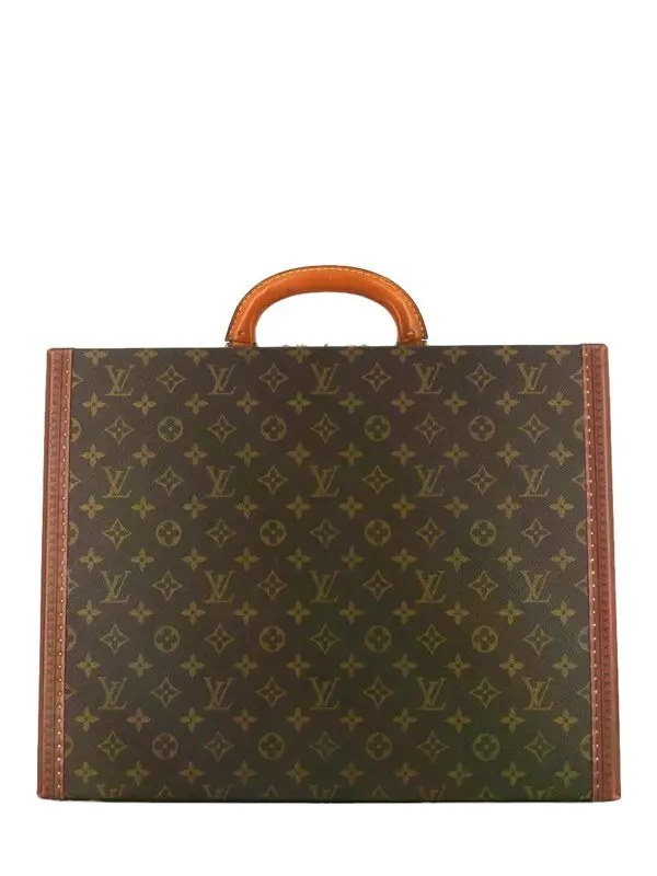 LOUIS VUITTON 1990s President Suitcase - Brown