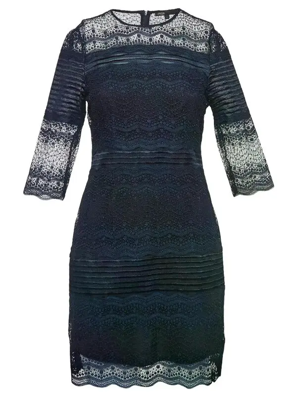 Maje Laced Dress - Blue