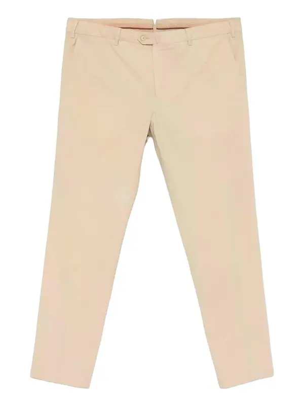 Loro Piana 2010s Tapered Trousers - Neutrals