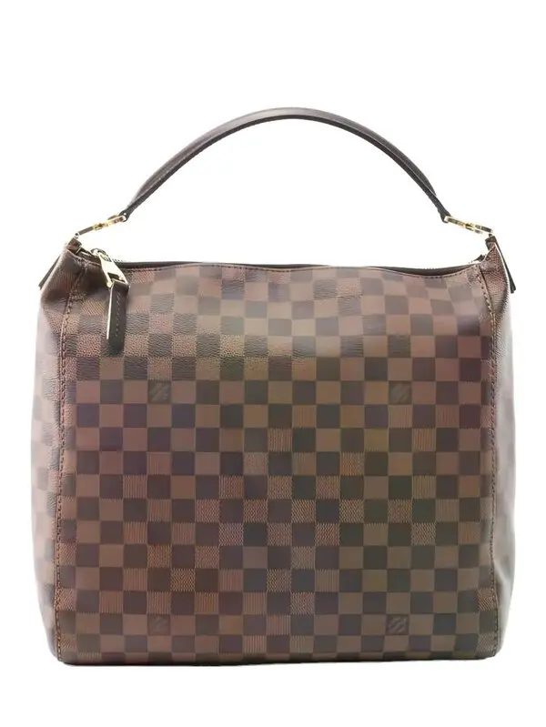 LOUIS VUITTON Port Perot Pm Damier-pattern Tote Bag - Brown