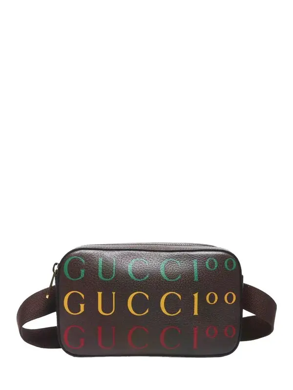 Gucci Aria 100th Anniversary Belt Bag - Brown