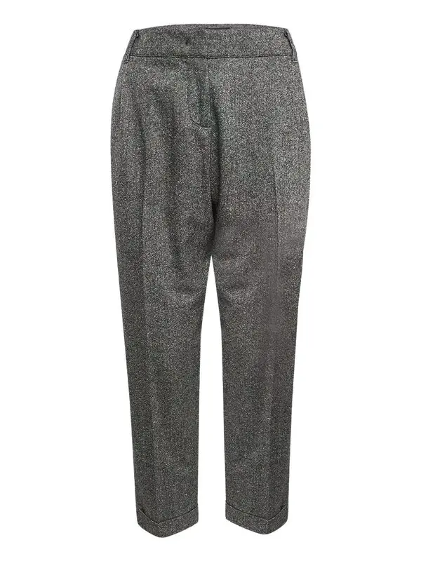 Max Mara Tweed Trousers - Grey