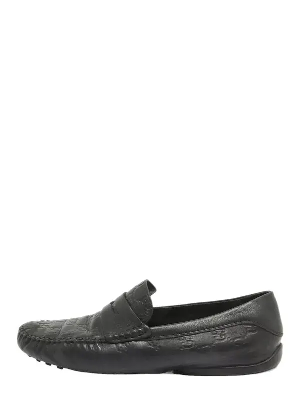 Gucci Leather Loafers - Black