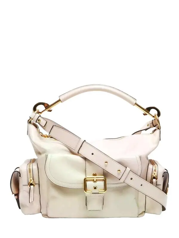 Chloé Leather Camera Bag - White