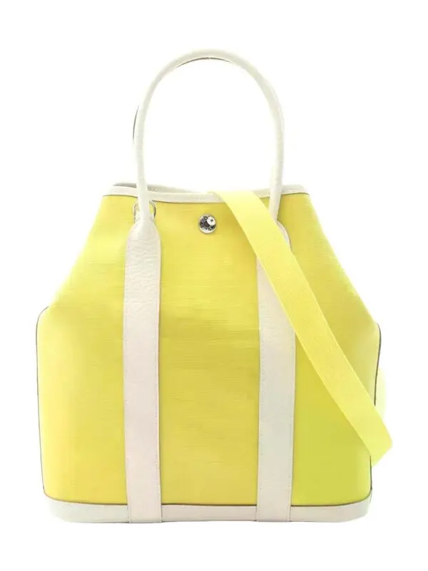 Hermès Garden File Pm Handbag - Yellow