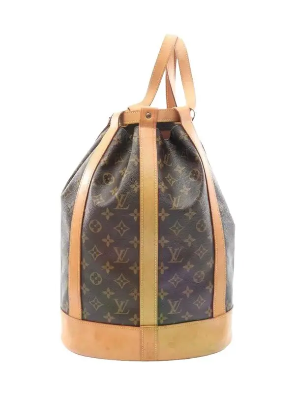LOUIS VUITTON 1997 Randonnee Pm Monogram Shoulder Bag - Brown