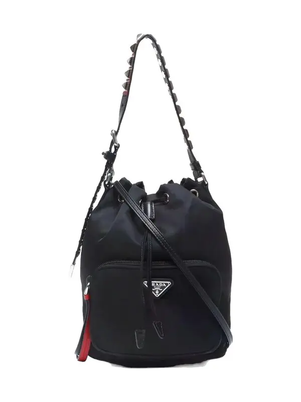 Prada 2005-2019 2way Bucket Bag - Black