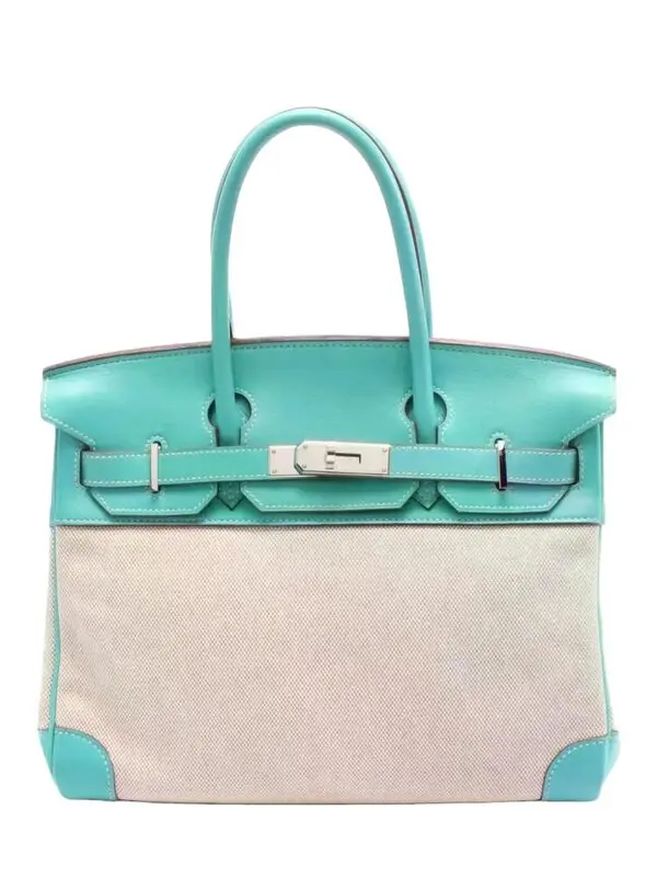 Hermès 2008 Birkin 30 Handbag - Green