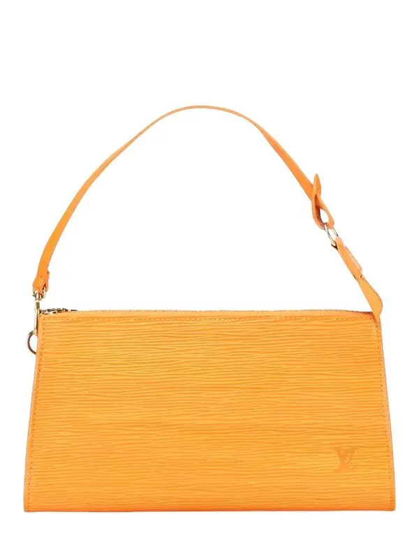 LOUIS VUITTON 2003 Epi Pochette Accessoires - Orange