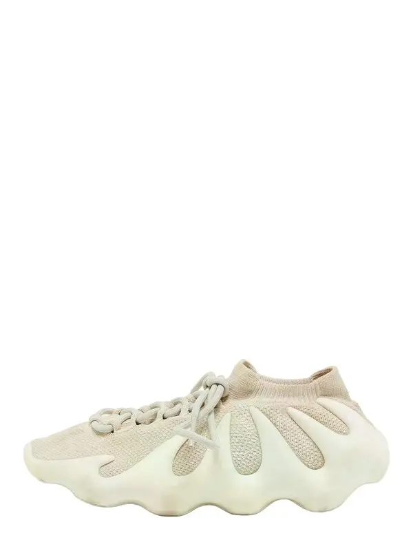 Yeezy 450 Cloud Sculptural-sole Knitted Sneakers - White