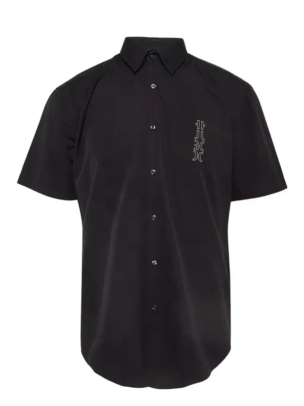 Hugo Boss Cotton Shirt - Black