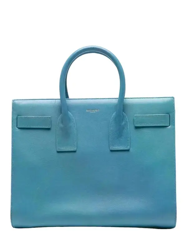 Saint Laurent Sac De Jour Satchel - Blue