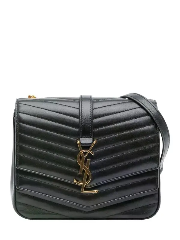 Saint Laurent Sulpice Crossbody Bag - Black