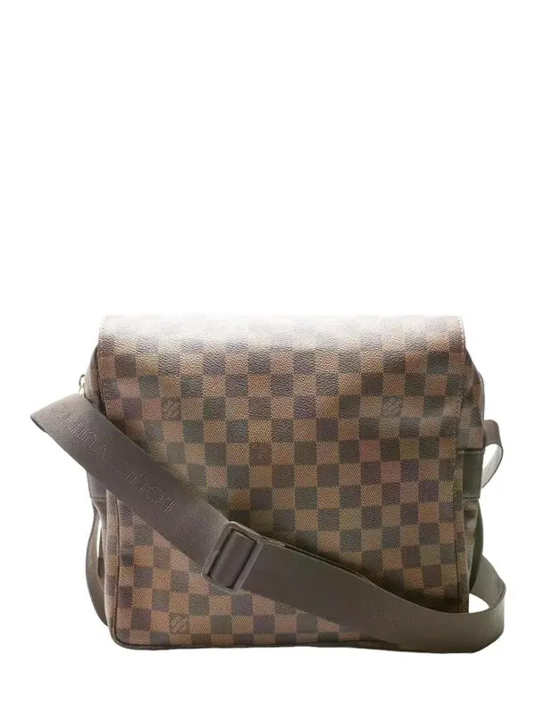 LOUIS VUITTON Naviglio Damier Cross Body Bag - Brown