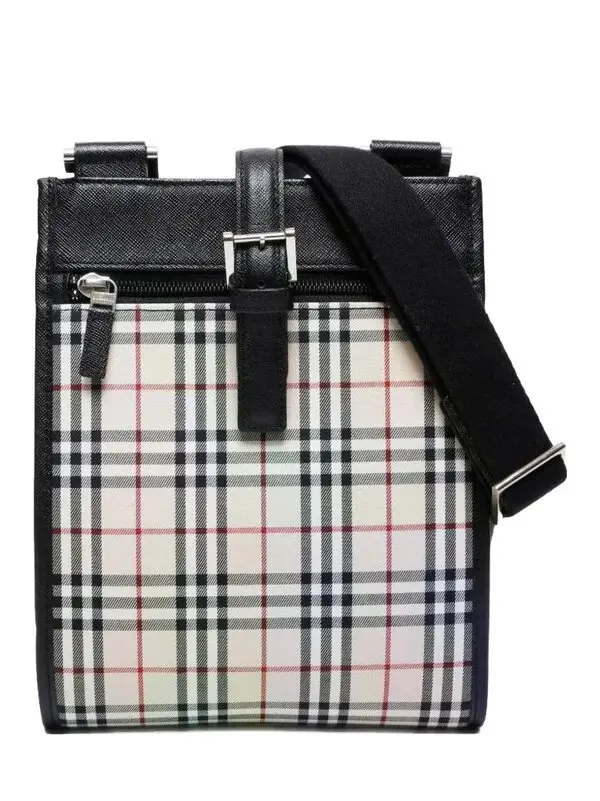 Burberry Check-pattern Shoulder Bag - Neutrals
