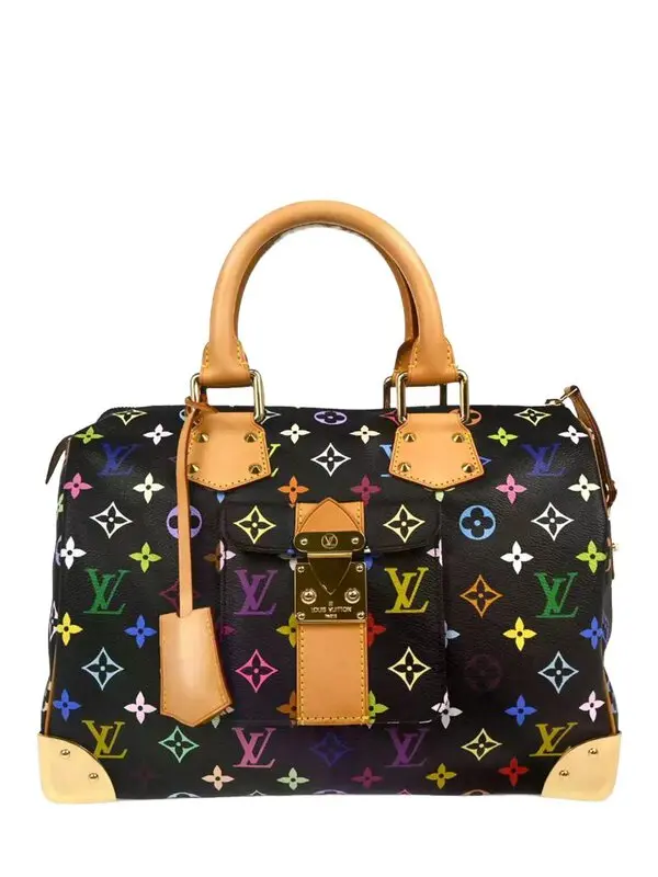 LOUIS VUITTON Speedy 30 Handbag - Black