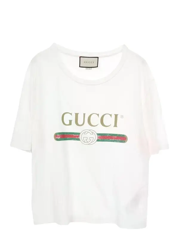 Gucci 2010s Logo T-shirt - White