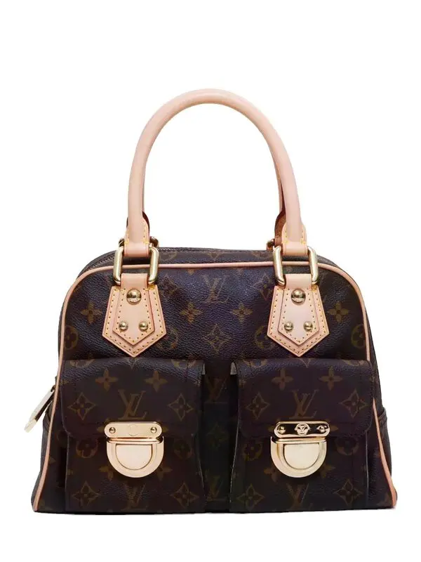 LOUIS VUITTON 2006 Manhattan Pm Handbag - Brown