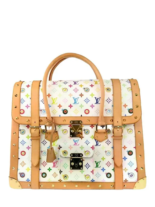 LOUIS VUITTON X Takashi Murakami Eye Love Sac Gigantic Handbag - White