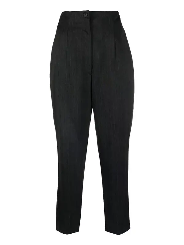 Dolce & Gabbana 1990s High-waist Cropped Trousers - Grey