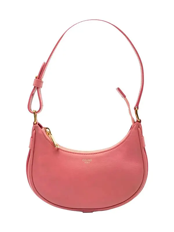 Celine 2021 Leather Ava Shoulder Bag - Pink