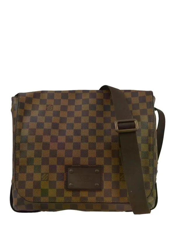 LOUIS VUITTON Brooklyn Mm Shoulder Bag - Brown