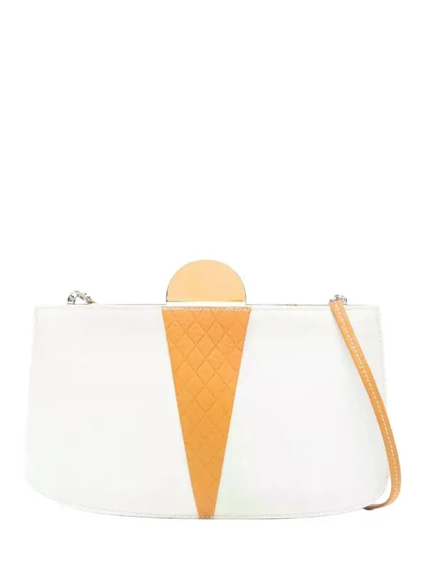 Hermès Pre-owned 1989 Sac A Malice Ice Cream Shoulder Bag - White