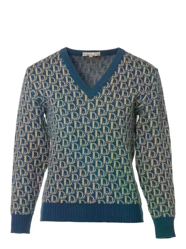 Dior Oblique Sweater - Blue