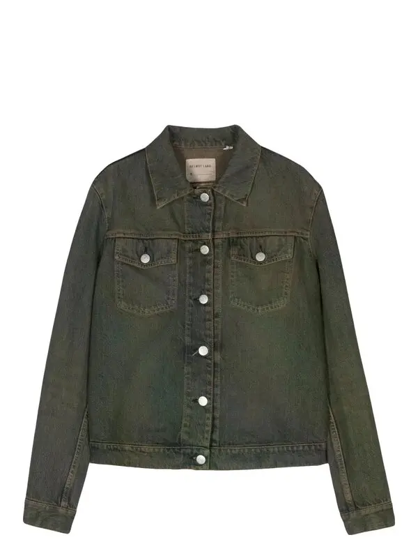 Helmut Lang 2000s Faded Denim Jacket - Blue
