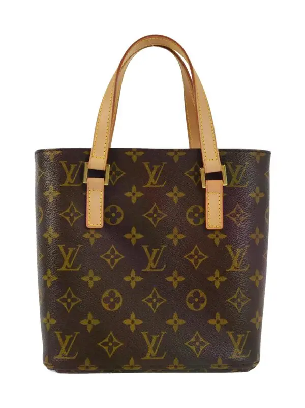 LOUIS VUITTON Monogram Vavin Pm Tote Bag - Brown
