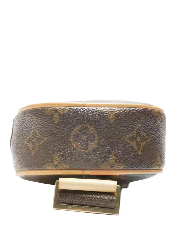 LOUIS VUITTON 2004 Monogram Pochette Gange Crossbody Bag - Brown