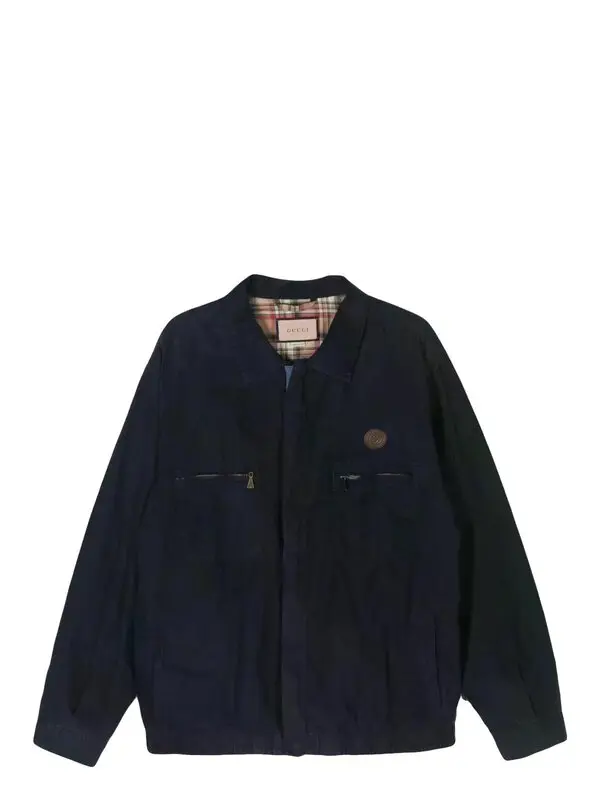 Gucci Music Is Mine Shirt Jacket - Blue