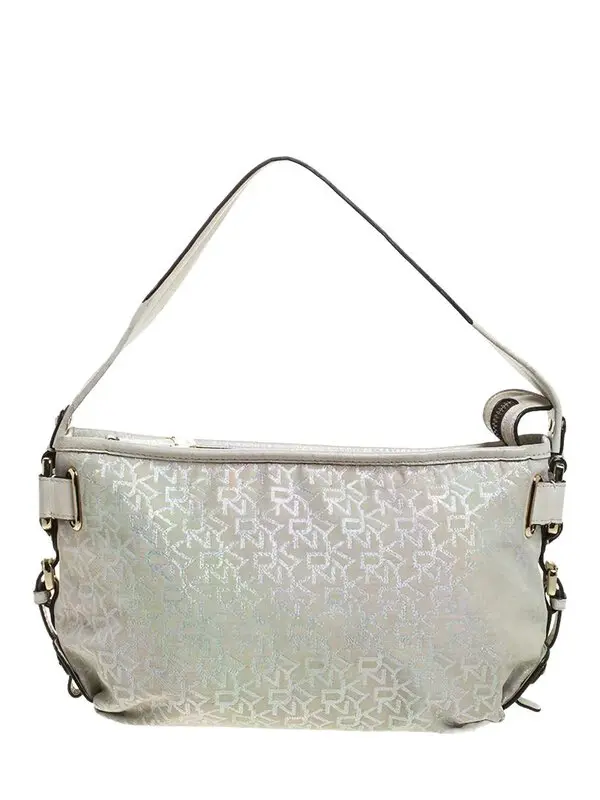 Dkny Monogram Shoulder Bag - White