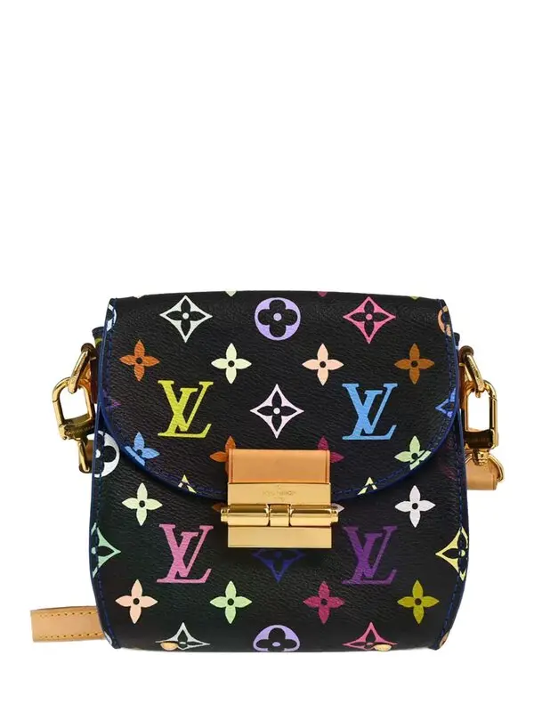 LOUIS VUITTON X Takashi Murakami Heart Breaker Shoulder Bag - Black