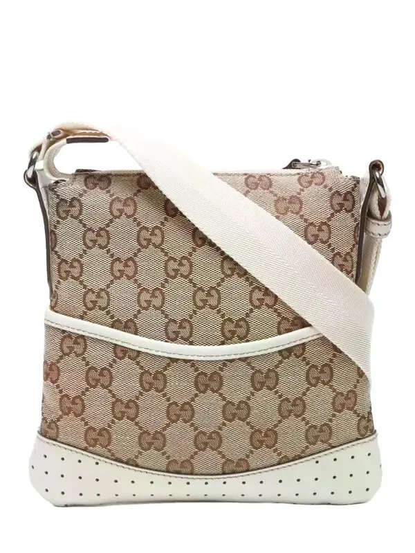 Gucci Gg Canvas Shoulder Bag - Beige