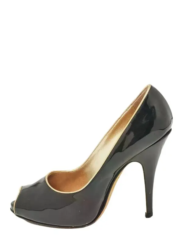 GIUSEPPE ZANOTTI 110mm Peep-toe Pumps - Black