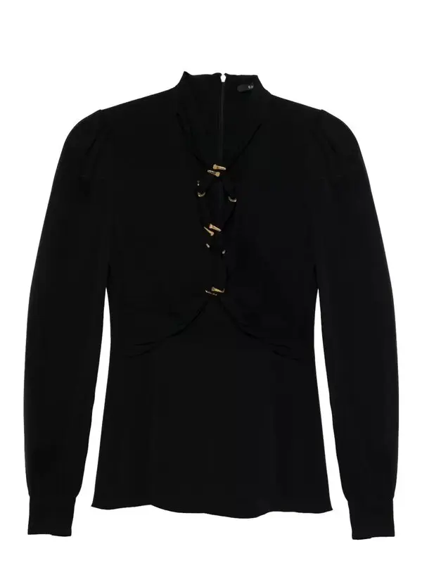 Gucci 2000's Silk Blouse - Black