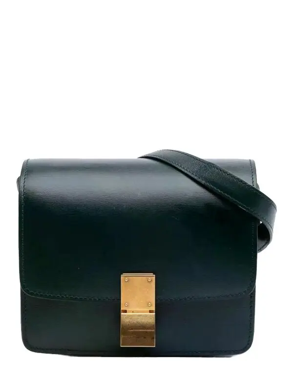 Celine Small Classic Box Crossbody Bag - Green